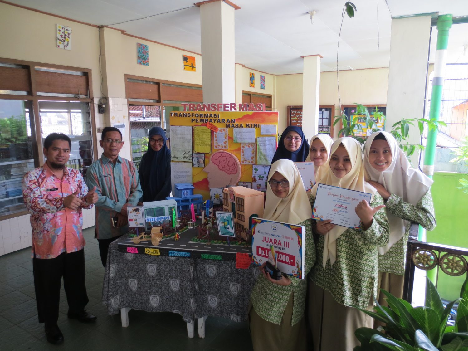 Alhamdulillah, Mading 3D SMA Islam Diponegoro Meraih Juara di Lomba ...