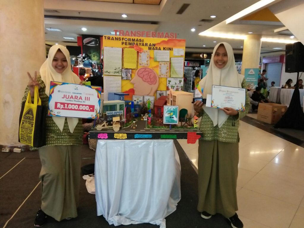 Alhamdulillah, Mading 3D SMA Islam Diponegoro Meraih Juara di Lomba ...