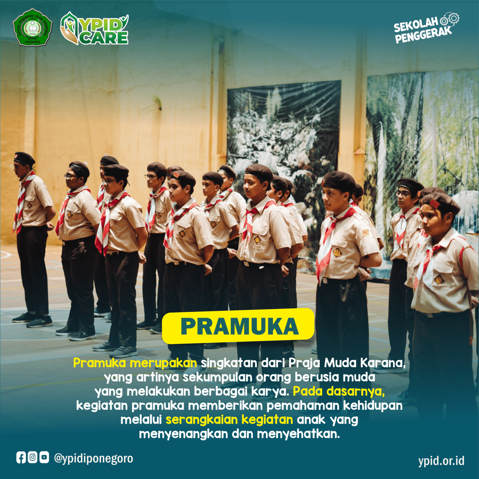 Ekstrakurikuler Unggulan SMP Islam Diponegoro Surakarta - YPID